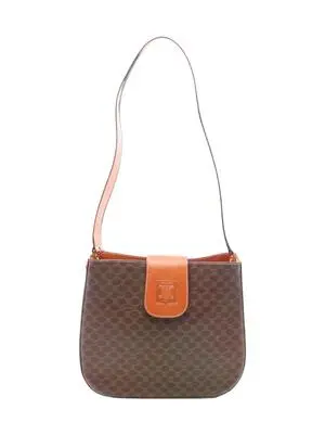 Celine Macadam Shoulder Bag - Brown