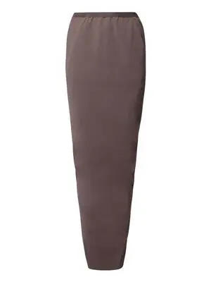 Rick Owens Soft Pillar Long Grape Skirt - Pink