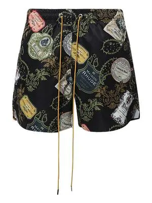 Rhude Bandana Print Swim Shorts - Multi