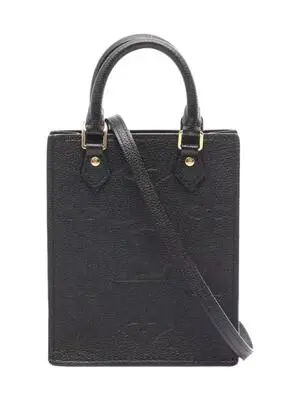LOUIS VUITTON Monogram Empreinte Handbag - Black