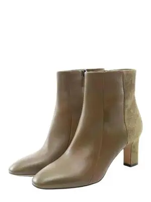 SALVATORE FERRAGAMO Ferragamo Panelled Leather Ankle Boots