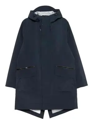 Paul Smith Hooded Fishtail Parka - Blue