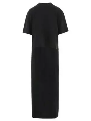 SA SU PHI Cashmere Crew Neck Dress - Black