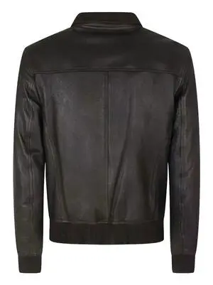 STEWART Nuvola Campus Leather Jacket - Brown