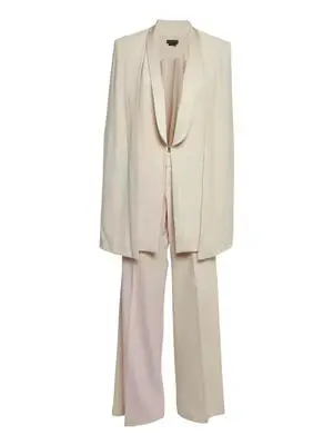 ALICE + OLIVIA Alice + Olivia Tailored Cape And Wide-Leg Trouser Set
