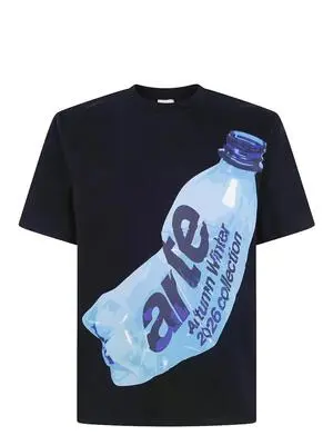 ARTE ANTWERP Single Use Graphic-print T-shirt - Black