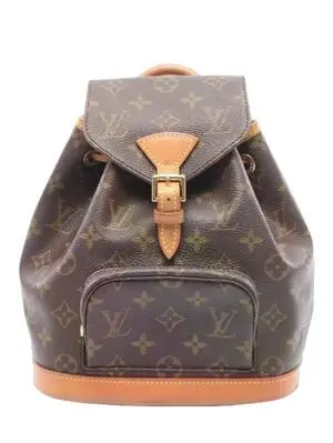 LOUIS VUITTON Monogram Montsouris Backpack - Brown