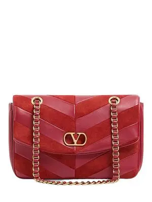 Valentino Garavani Djuna Medium Shoulder Bag - Red