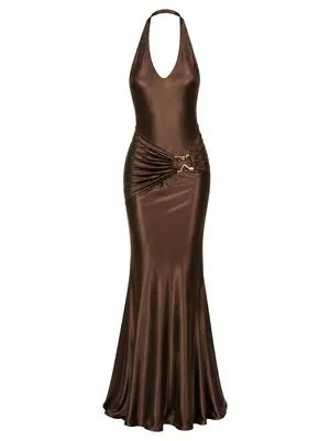 DELFI COLLECTIVE Soraya Gown - Brown