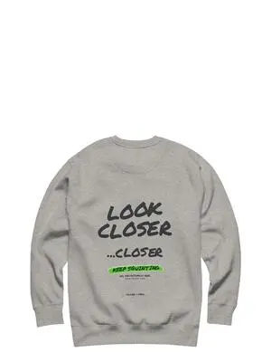 ANCHOR & CREW Anchor & Crew Organic Cotton Printed Sweatshirt Grey