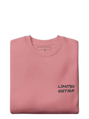 ANCHOR & CREW Limited Edition Organic Cotton Sweatshirt - Pink