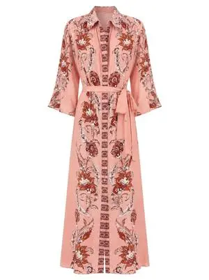 RAISHMA Raishma Sasha Floral Dress Pink
