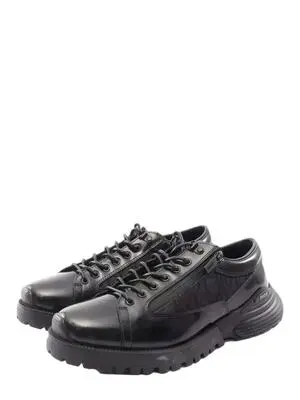 Dior Oblique Jacquard Derby Shoes - Black