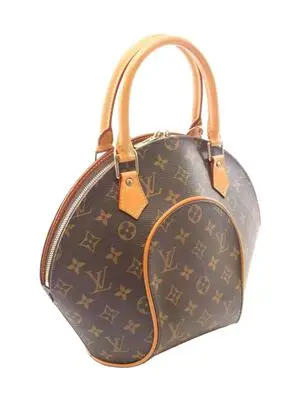 LOUIS VUITTON 1997 Pm Ellipse Monogram Tote Bag - Brown