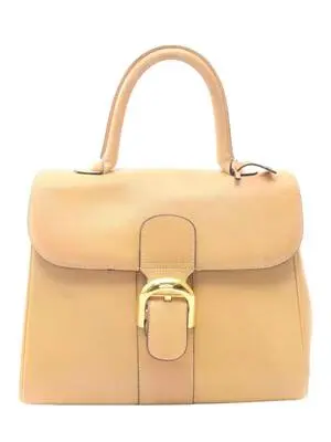 Delvaux 2000s Mm Brillant Tote Bag Neutrals