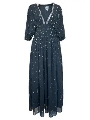 ANY OLD IRON Any Old Iron Shining Star Sequined Caftan Dress