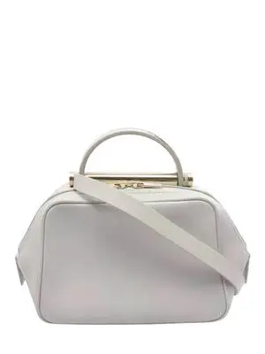 VALEXTRA VINTAGE Mini Flute Tote Bag - Grey