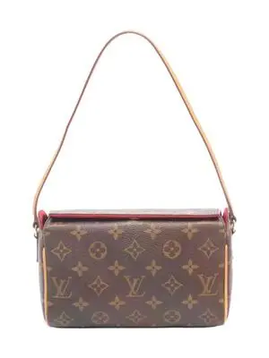 LOUIS VUITTON 2002 Monogram Shoulder Bag - Brown