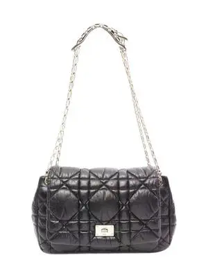 Dior Milly La Forêt Cannage Shoulder Bag - Black