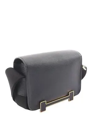Hermès 2023 Geta Shoulder Bag - Black
