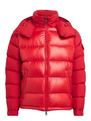 Moncler Maya Down Puffer Jacket - Red