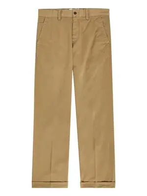 Gant Yale Straight-leg Cotton-twill Chinos - Beige