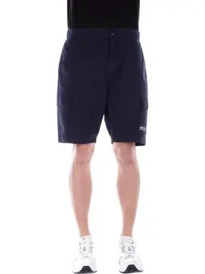 Barbour International Logo Printed Shorts - Blue