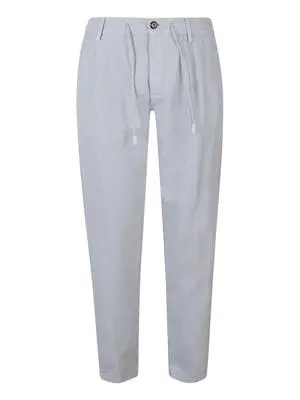 Eleventy Drawstring Trousers - Grey