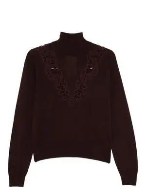 Zimmermann Valiant Wool Sweater - Red