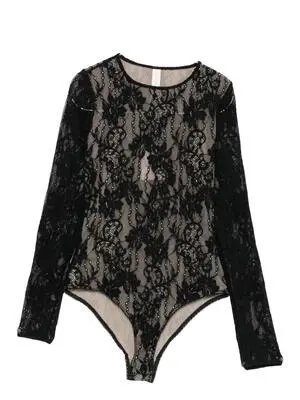 Zimmermann Zimmermann Lace Bodysuit Black