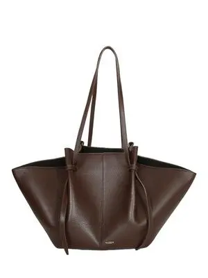 Yuzefi Yuzefi Dual-Handle Shoulder Bag Brown
