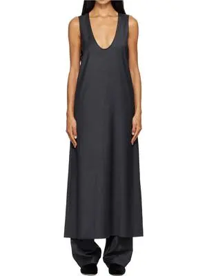 SSSTEIN Ssstein Sleeveless Maxi Dress With V-Neck