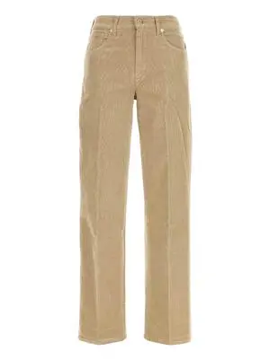 SEVEN FOR ALL MANKIND SEVEN FOR ALL MANKIND Velvet Pinstripe Pants