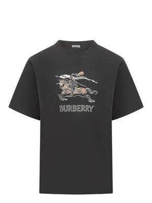 Burberry Checked Short-sleeve Shirt - Black