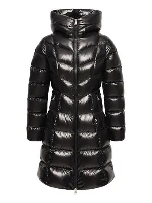 MONCLER MONCLER Quilted Down Puffer Coat With Hood And Laqué Lining