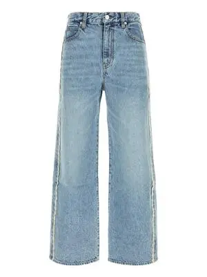 FRAME FRAME Crochet Detail Denim Jeans