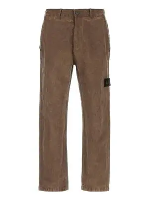 Stone Island Cotton-nylon Utility Trousers - Brown