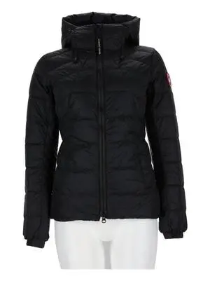 Canada Goose Quilted Hooded Puffer Jacket - Black