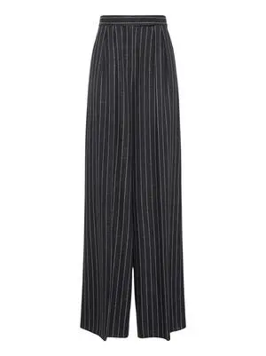 MAX MARA MAX MARA Wide-Leg Pinstripe Trousers