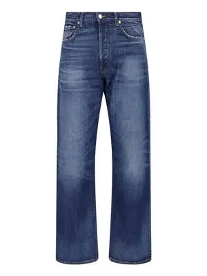 HAIKURE High-rise Wide-leg Jeans - Blue