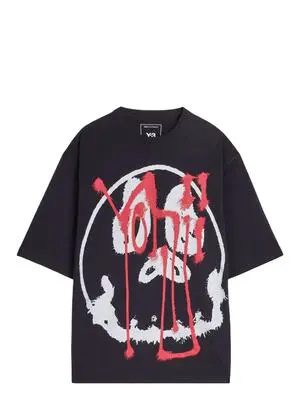 Adidas X Y-3 Chito Graphic T-shirt Asia Sizing - Black
