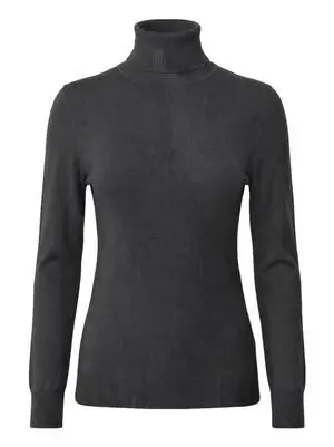 TOCCIN Alma Turtle-neck Sweater - Grey