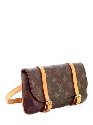 LOUIS VUITTON Marelle Monogram Canvas Belt Bag - Brown