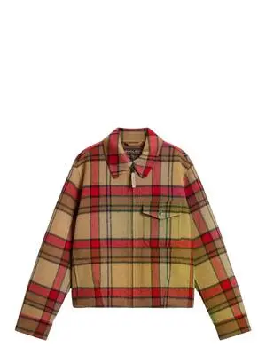 Woolrich Checked Zip-up Jacket - Neutrals