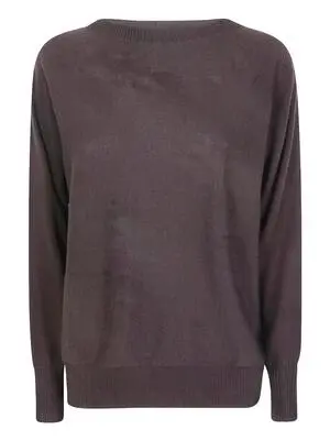 D.EXTERIOR D.Exterior Fine Knit Crew Neck Sweater