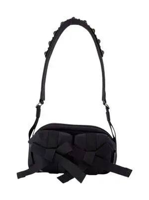 Simone Rocha Embellished Shoulder Bag - Black