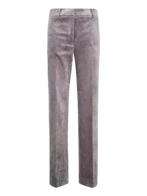Antonelli Firenze Corduroy Straight-leg Trousers - Brown