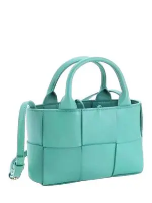 Bottega Veneta Intrecciato Leather Tote Bag - Green
