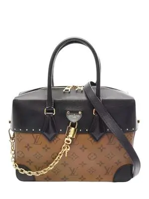 LOUIS VUITTON Louis Vuitton City Malle Monogram Reverse Tote Bag Brown