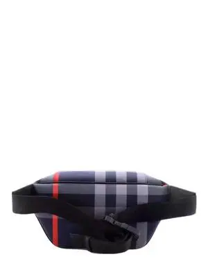 Burberry Sonny House Check Canvas Belt Bag - Black